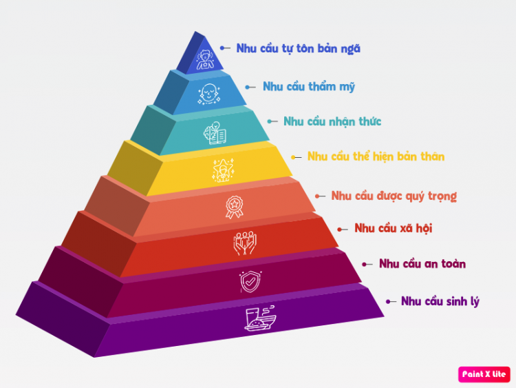 Tháp nhu cầu Maslow là gì? 5 hay 8 tầng khao khát của con người?